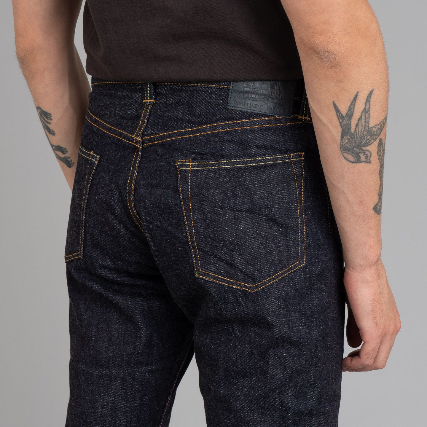 0605-13 13oz Tight Tapered Jeans - Momotaro | Rivet & Hide 0605-13 13oz Tight Tapered Jeans - Momotaro | Rivet & Hide