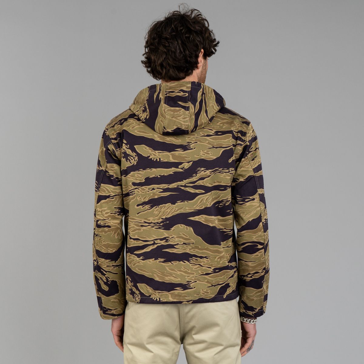 The Real McCoy's Tiger Camouflage Parka - Khaki The Real McCoy's Tiger Camouflage Parka - Khaki